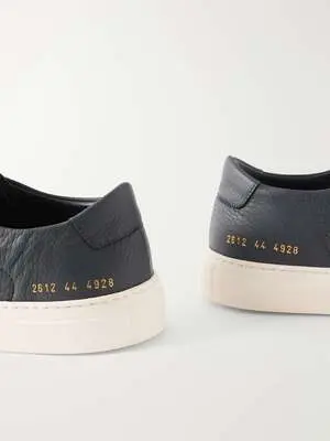 COMMON PROJECTS Achilles Full-grain Leather Sneakers - Navy