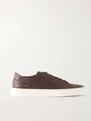 COMMON PROJECTS Achilles Full-grain Leather Sneakers - Brown