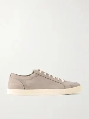 COMMON PROJECTS Premium Skate Nubuck Sneakers - Brown