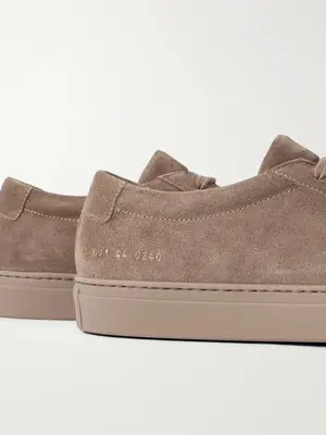 COMMON PROJECTS Achilles Suede Sneakers - Brown