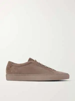 COMMON PROJECTS Achilles Suede Sneakers - Taupe