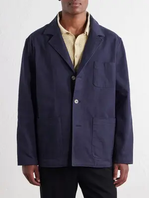 De Bonne Facture Cotton-twill Jacket