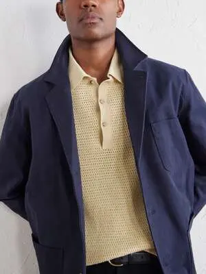 De Bonne Facture Cotton-twill Jacket