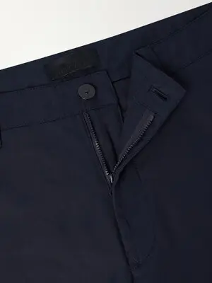 Stone Island Cotton-canvas Trousers - Blue