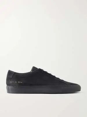 COMMON PROJECTS Achilles Suede Sneakers - Black