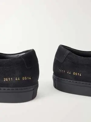COMMON PROJECTS Achilles Suede Sneakers - Black