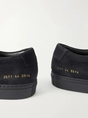 COMMON PROJECTS Achilles Suede Sneakers - Black