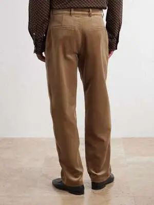 De Bonne Facture Straight-leg Cotton-corduroy Suit Trousers