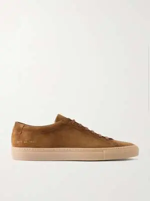 COMMON PROJECTS Achilles Suede Sneakers - Brown