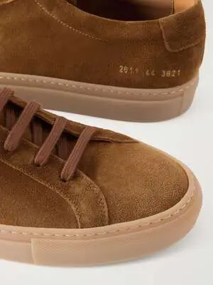 COMMON PROJECTS Achilles Suede Sneakers - Brown