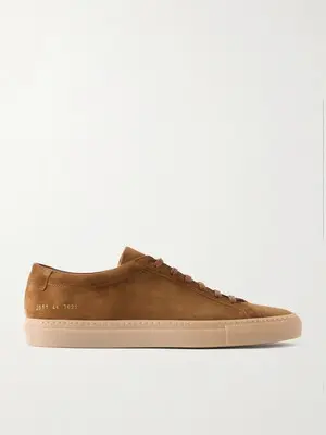 COMMON PROJECTS Achilles Suede Sneakers - Brown