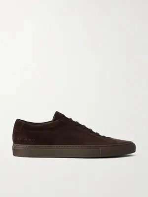 COMMON PROJECTS COMMON PROJECTS Achilles Suede Sneakers Brown