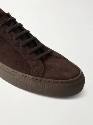 COMMON PROJECTS Achilles Suede Sneakers - Brown