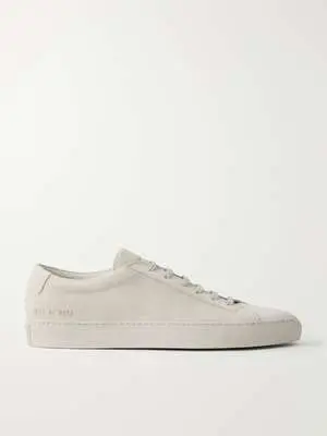 COMMON PROJECTS Achilles Suede Sneakers - White