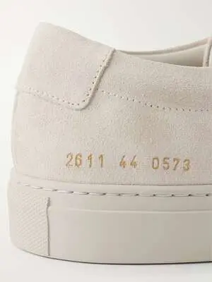 COMMON PROJECTS Achilles Suede Sneakers - White