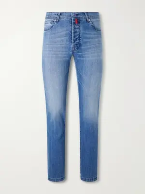 Kiton Straight-leg Jeans - Blue