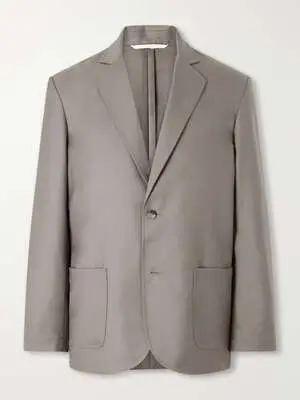 De Bonne Facture Writers Virgin Wool Suit Jacket