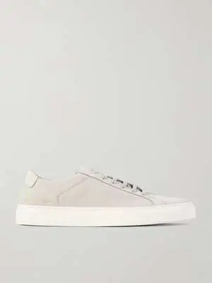 COMMON PROJECTS Achilles Nubuck Sneakers Gray