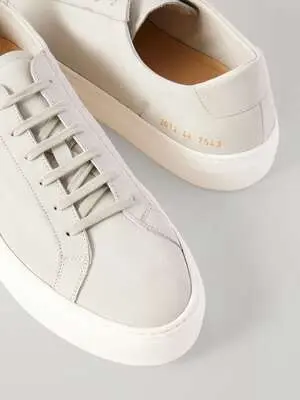 COMMON PROJECTS Achilles Nubuck Sneakers - Gray