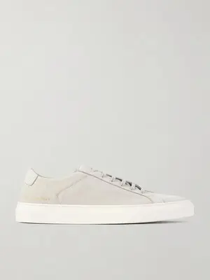 COMMON PROJECTS COMMON PROJECTS Achilles Nubuck Sneakers Gray