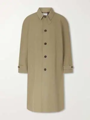 THE ROW Sitali Cotton-gabardine Trench Coat - Green