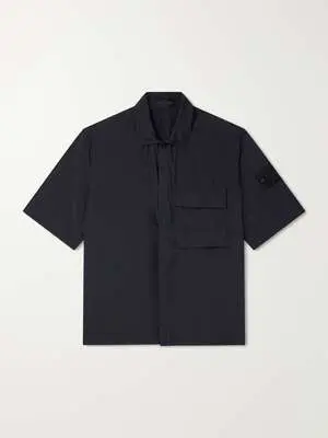 Stone Island Ghost Shell Shirt - Black