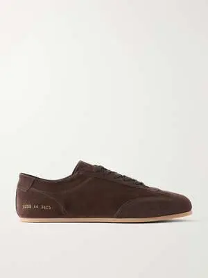 COMMON PROJECTS Winter Driving Suede Sneakers - Dark Brown