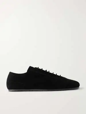 Dries Van Noten Suede Sneakers - Black