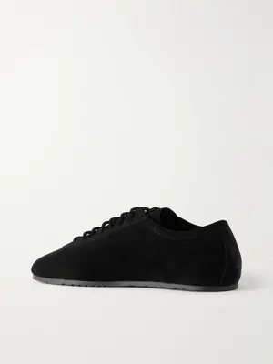 Dries Van Noten Suede Sneakers - Black