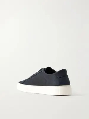 COMMON PROJECTS Achilles Nubuck Sneakers - Blue