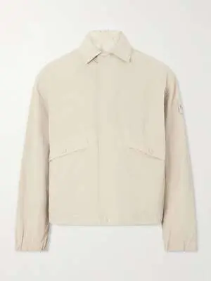 Stone Island Ghost David Garment-dyed Canvas Jacket - Beige