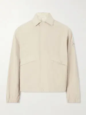 Stone Island Ghost David Garment-dyed Canvas Jacket - Neutrals