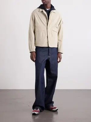 Stone Island Ghost David Garment-dyed Canvas Jacket
