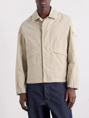 Stone Island Ghost David Garment-dyed Canvas Jacket