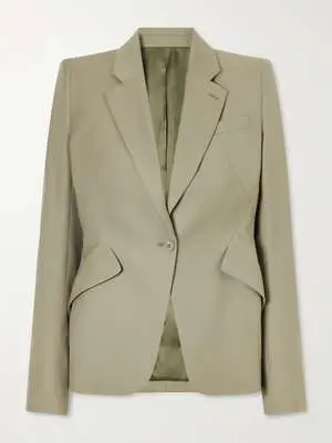 Alexander McQueen Wool Jacket - Green