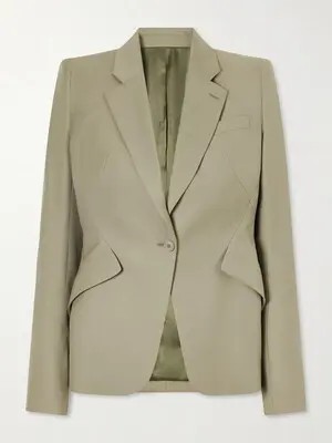 Alexander McQueen Wool Jacket - Green