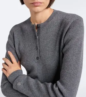 Stella McCartney Peplum Wool-blend Sweater