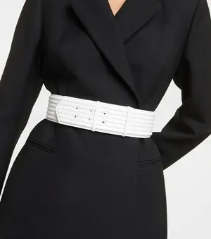Alaïa Padded Leather Belt