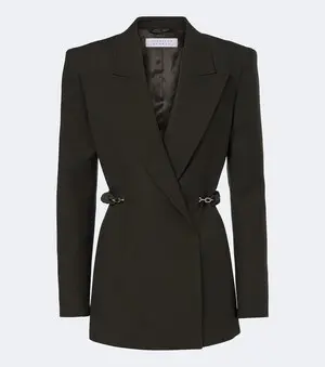 Gabriela Hearst Epona Chain-detail Virgin Wool Blazer