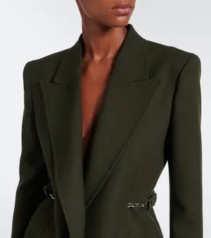 Gabriela Hearst Epona Chain-detail Virgin Wool Blazer