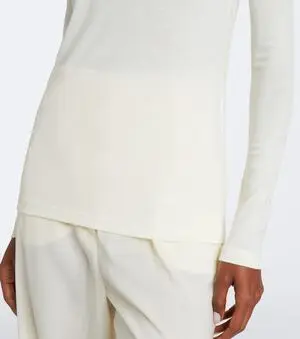 Max Mara Virgin Wool Jersey Top