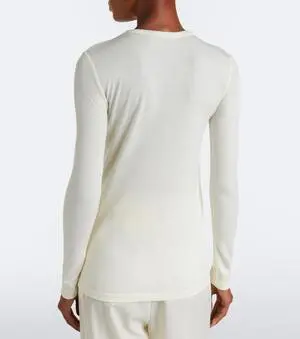 Max Mara Virgin Wool Jersey Top