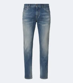 Dolce & Gabbana Straight Jeans - Blue