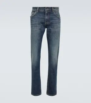 Dolce & Gabbana Straight Jeans - Blue