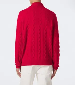Kiton Cable-knit Cashmere Sweater