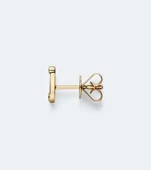 Sophie Bille Brahe Petite J 18kt Single Earring With Diamonds