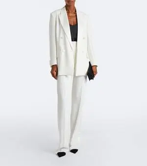 Max Mara Elegante Double-breasted Tuxedo Jacket