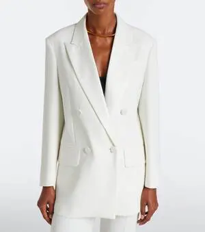 Max Mara Elegante Double-breasted Tuxedo Jacket