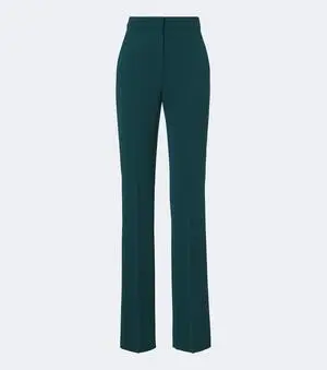 Max Mara Cady Straight-leg Pants - Green