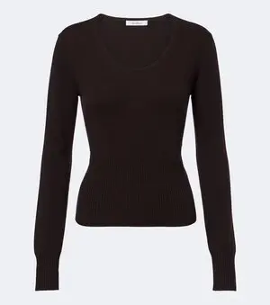 Max Mara Wool And Cashmere Sweater - Brown